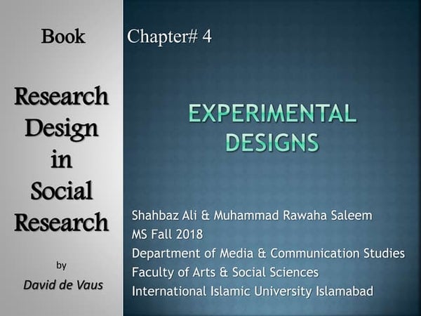 Explain Experimental Design And Its Types Design Talk