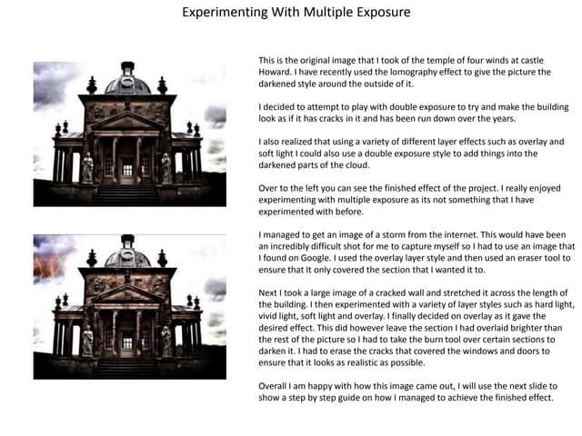 A level Photography Essay | DOCX