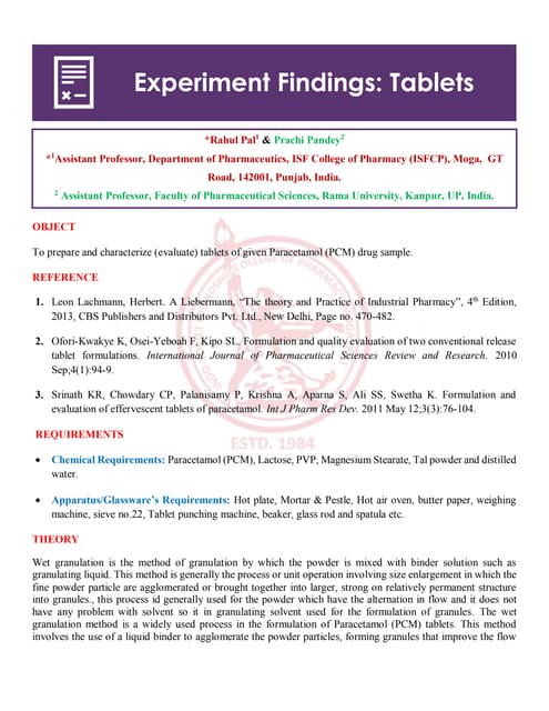 ICH and WHO Guideline for Validation and Calibration.pptx | Chemistry | Science