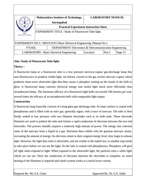 Experiment no. 7 | PDF