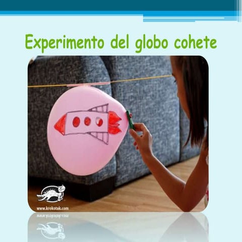 Experimento del globo cohete | PPTX