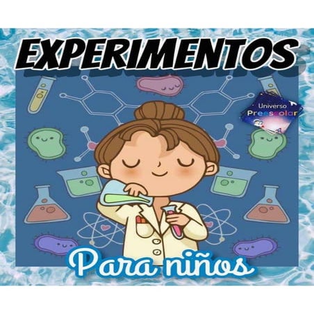 Manual de experimentos científicos para niños .pdff