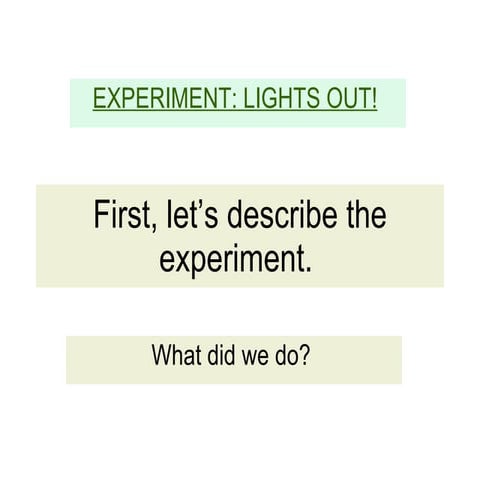 Experiment Photosynthesis | PPT | Gardening | Home & Garden