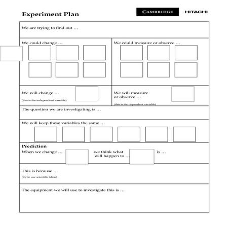 Experiment Plan | DOC