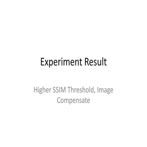 Experiment result 1.31