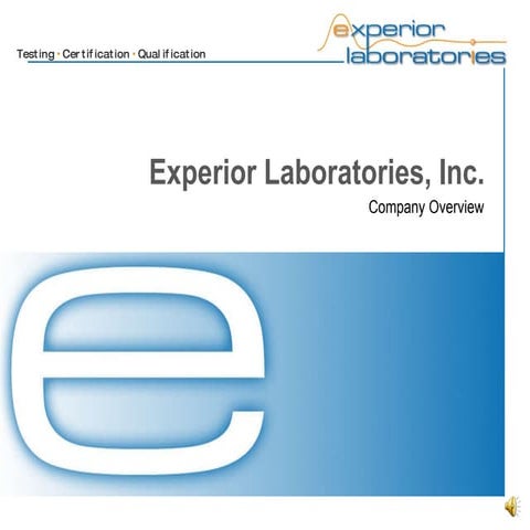 Experior Labs Online Presentation | PPT