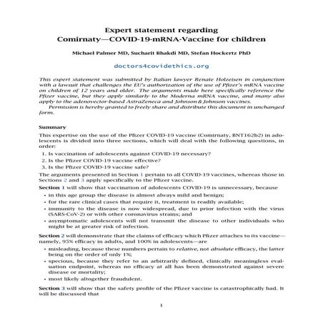 Expert evidence-pfizer-children | PDF