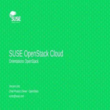 Expert Day 2019 - SUSE OpenStack Cloud | PDF