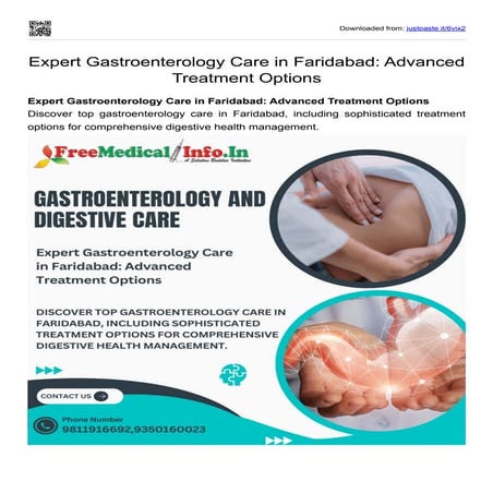 Expert Gastroenterology Care in Faridabad Advanced Treatment Options.pdf