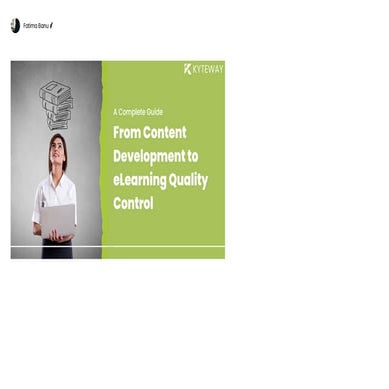 7 Steps Of eLearning Content Development Process | PDF