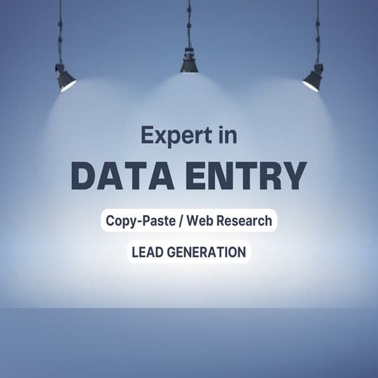 Data entry expert | PPT