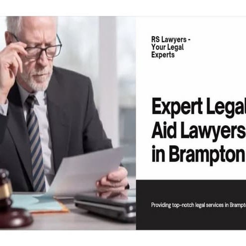 Expert Legal Aid Lawyers in Brampton - RS Lawyer...pdf