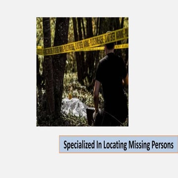 Expert Missing Person Investigator.pptx