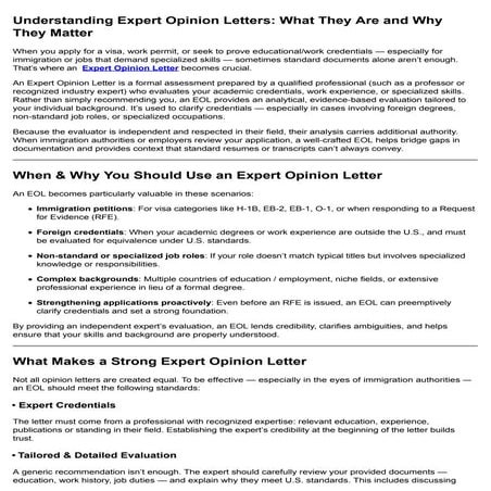 Document Evaluation – Trusted US Credential & Immigration Document Service | PDF