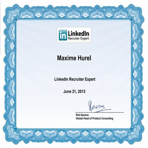 Linkedin Recruiter Expert | PDF