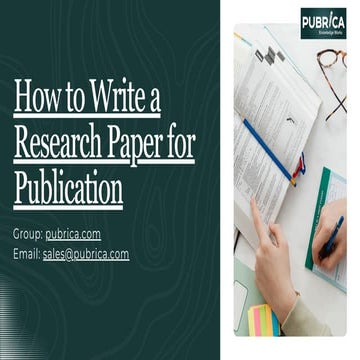 How To Write A Prospectus For A Research Paper | PPT
