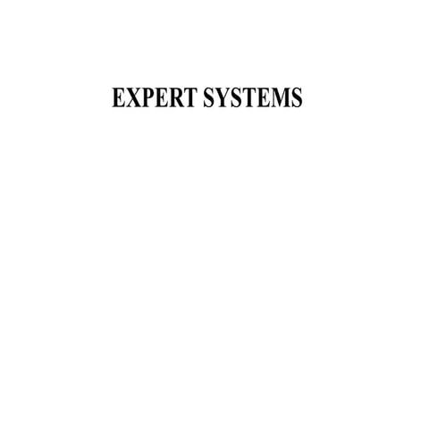 Expert system | PPTX
