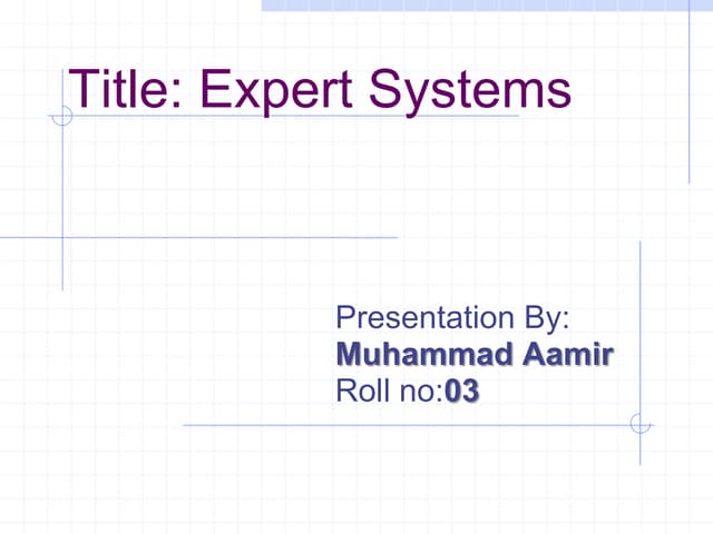 Expert System in Artificial Intelligence | PPTX | Artificial ...
