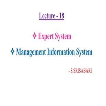 Expert System & MIS.pptx