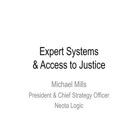 Expert systems | PPTX