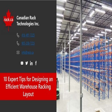 Warehouse system racking and mapping | PPTX