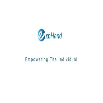 expHand - A New Mobile Payment Platform | PPTX