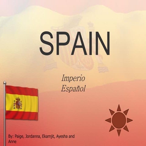 The spanish empire | PPTX