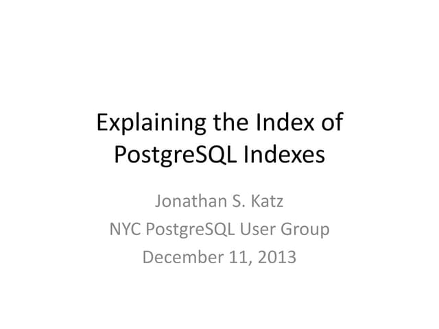 Indexing Complex Postgresql Data Types Pdf
