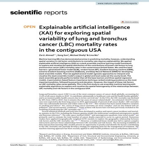 Explainable artificial-intelligence-xai-for-exploring-spatial-variability-of-lung-and-bronchus ...