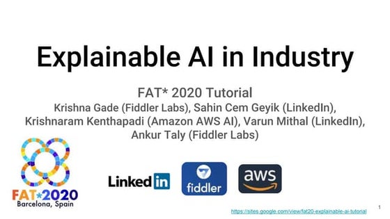 Explainable AI (XAI) | PPT
