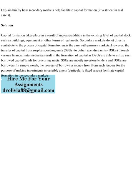 Explain briefly how secondary markets help facilitate capital format.pdf Explain briefly how secondary markets help facilitate capital format.pdf