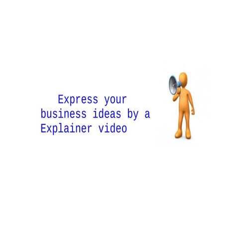 Explainer video for your business | PPT