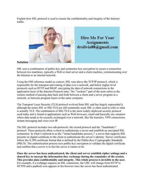 Transport Layer Security (TLS) | PPTX