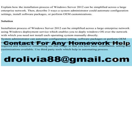 Explain how the installation process of Windows Server 2012 can be s.pdf | Operating Systems ...