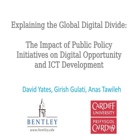 Explaining the Digital Divide | PDF