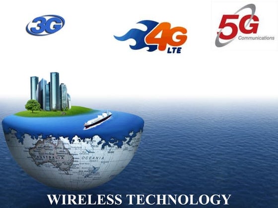 Presentation on 1G/2G/3G/4G/5G/Cellular & Wireless Technologies | PPT