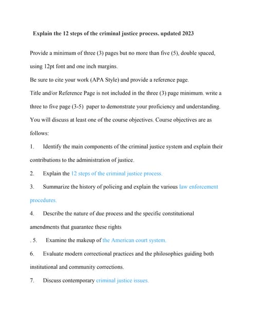 Understanding the Different Stages of a Criminal Trial in Warrant Cases ...