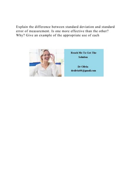 Explain the difference between standard deviation and standard err.docx Explain the difference between standard deviation and standard err.docx