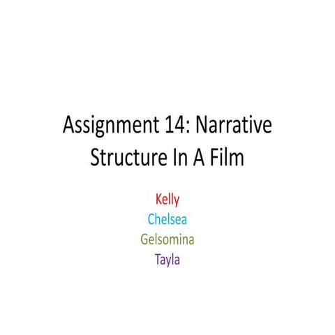 Assignment 14 | PPT