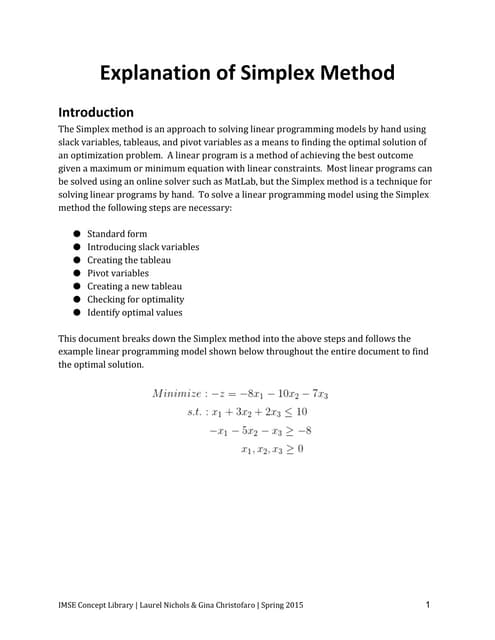 Assignment problem | PPT