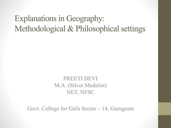Factors Affecting Population Distribution Pptx
