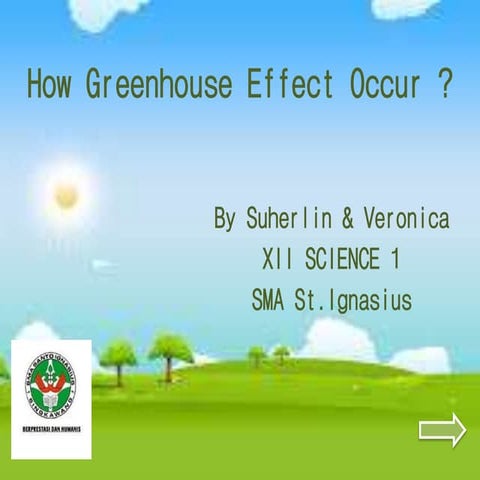 Greenhouse effect PPT | PPTX