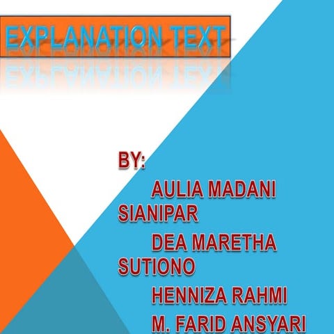 Explanation text | PPTX