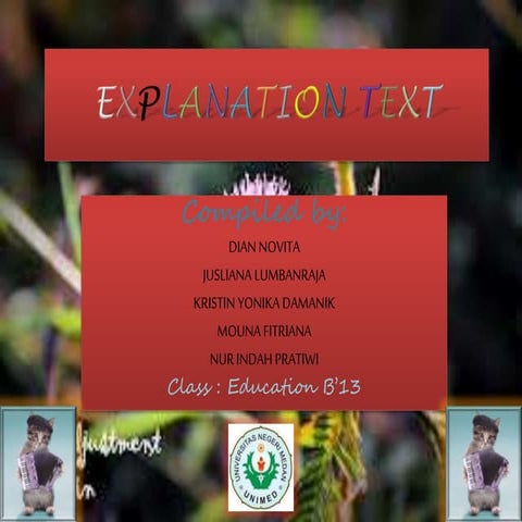 Explanation text (2) | PPTX | Geology | Science