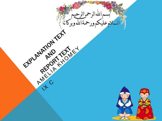 Features of an Explanation Text | PPT