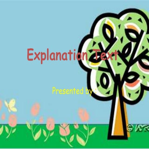 Explanation Text | PPTX
