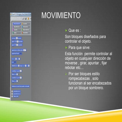 Manual Básico de Scratch para secundaria | PDF