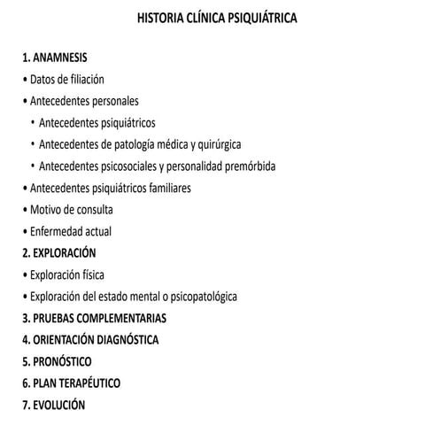 Exploraci n Psicopatol gica pptx