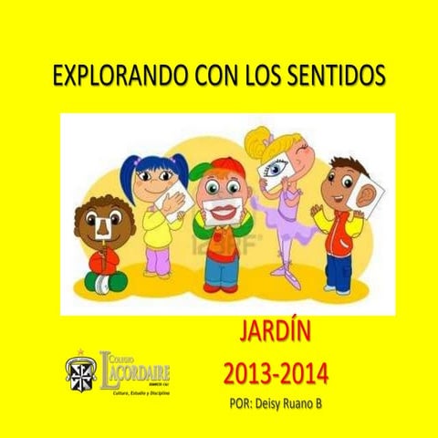 Explorando con los sentidos | PPTX