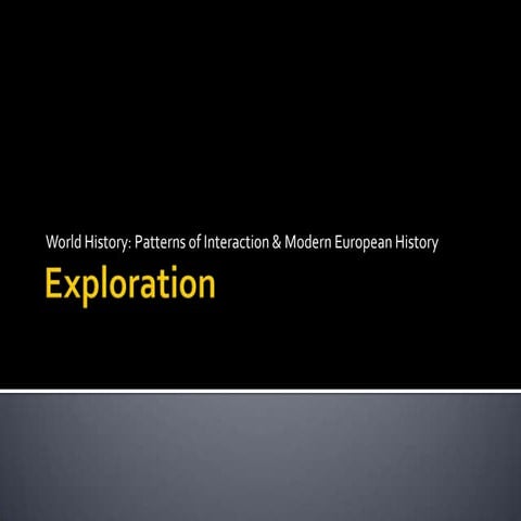 Exploration | PPT | Free Download